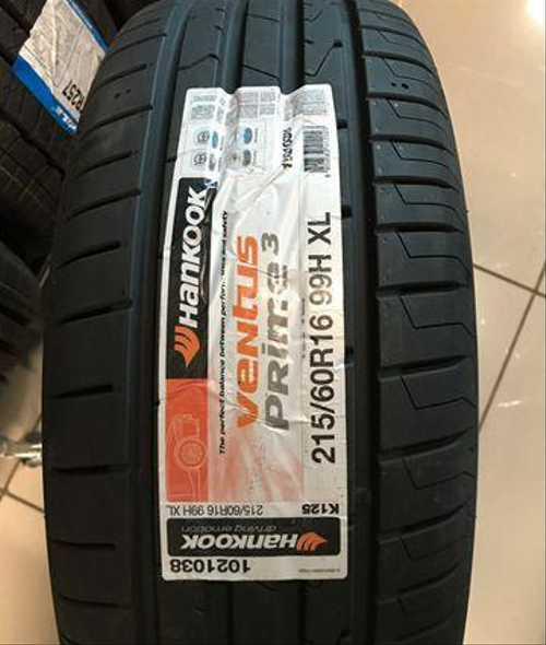 Ventus prime 3 215 65 r16. 215/65/16 98h Ventus Prime 3 k125 TL Hankook.