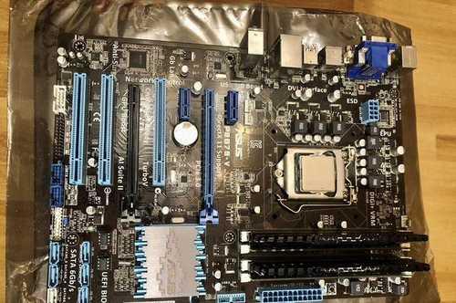 Сборка Asus LGA 1155, intel xeon 1230v2, 32gb DDR3