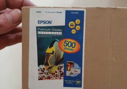 Фотобумага epson premium glossy 1015