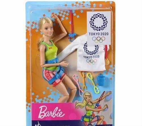 Кукла Mattel Barbie Олимпийская спортсменка с аксессуарами GJL73/GJL75 Спортивное скалолазание