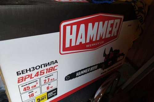 Бензопила Hammer bpl 4518c