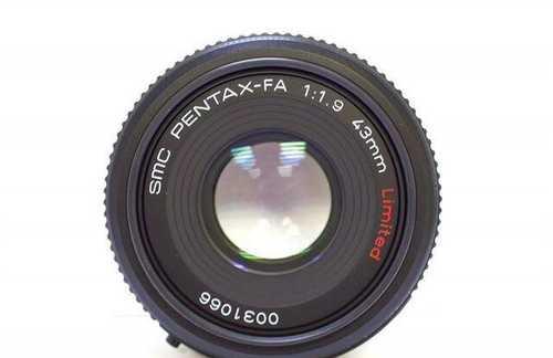 Pentax SMC FA 43mm 1.9 Limited