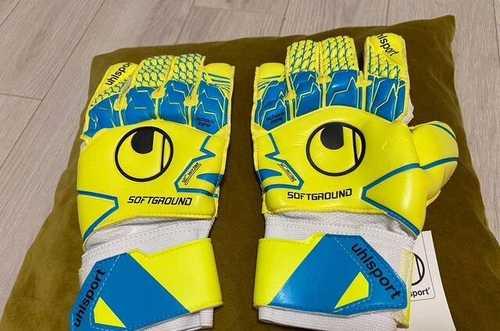 Вратарские перчатки желтые Uhlsport 11