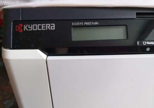 Цветной лазерный принтер kyocera ecosys p6021
