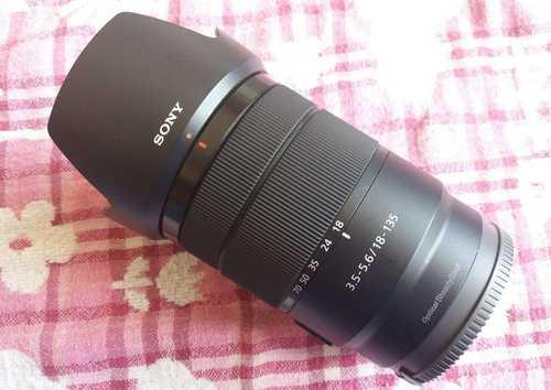 Объектив Sony SEL 18-135mm F3.5-5.6 oss