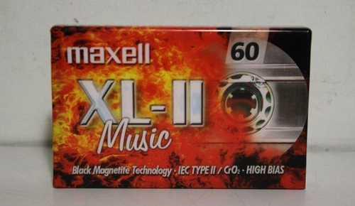 Maxell XL-II Music 60 Аудиокассета