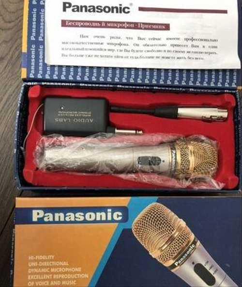 Микрофон Panasonic WM-715. Япония