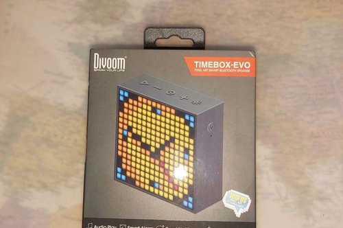 Divoom timebox-evo pixel art smart bluetooth speak