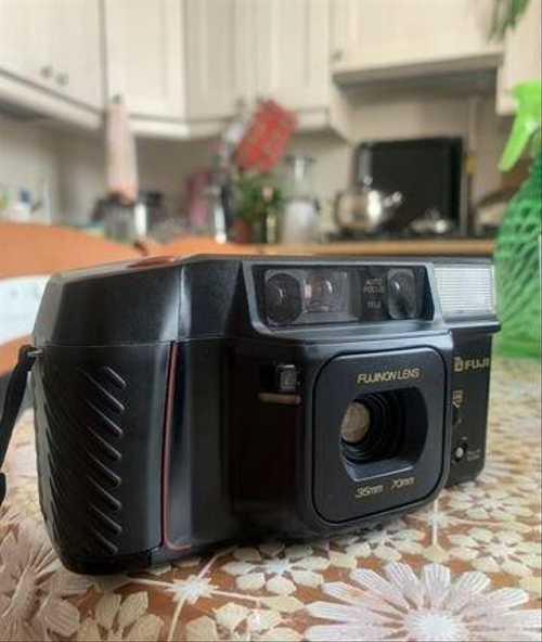 Плёночный фотоаппарат fuji tele cardia super date
