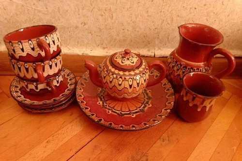 Сервиз чайный Болгария керамика