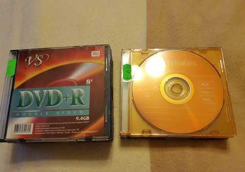 Диск dvd+r 8x 9.4gb, 16х 4.7 gb