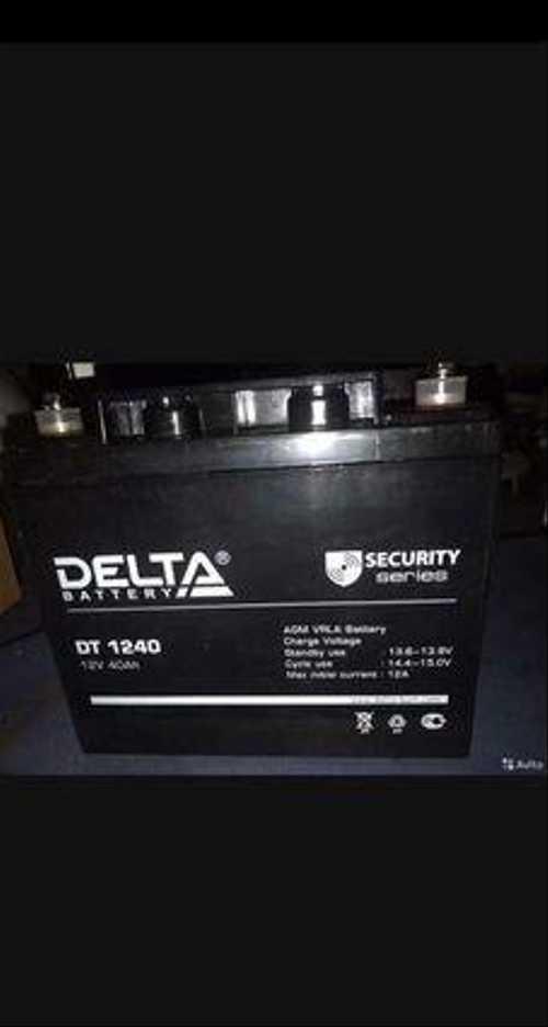 Аккумулятор Delta dt1240