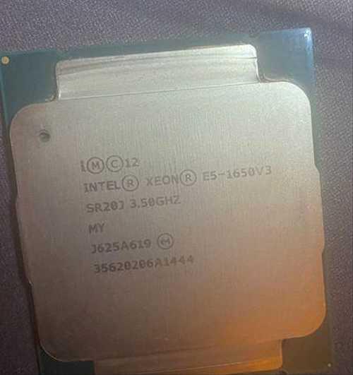 Intel Xeon E5 1650v3 ES 3.3-3.6Ghz 6 Core