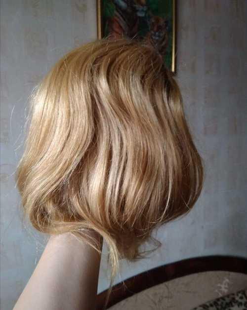 Шиньон из натуральных волос