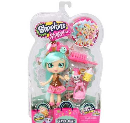 Коллекция Шопкинс Shopkins Shoppies Peppa Mint