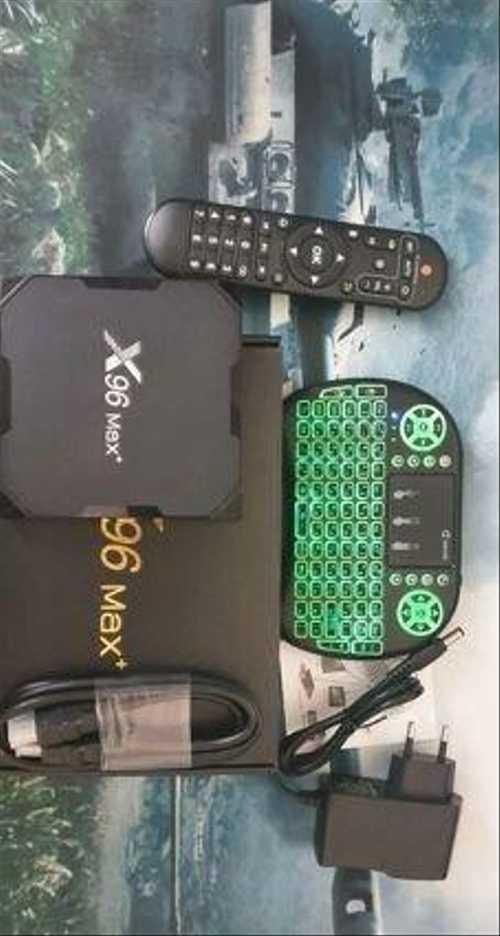 Тв приставка smartbox X96MAX plus 4 гб/64 гб