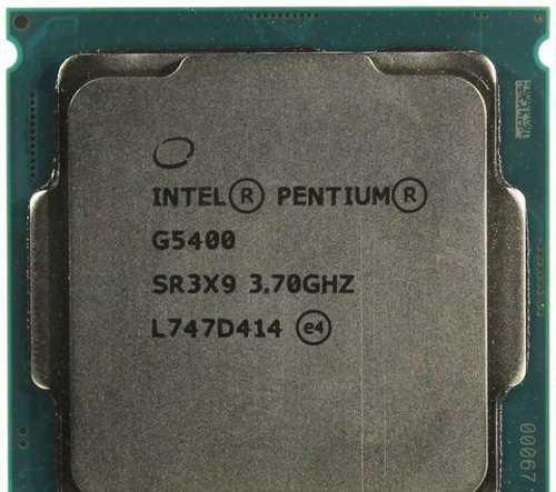 Процессор 1151v2 Intel pentium gold 5400
