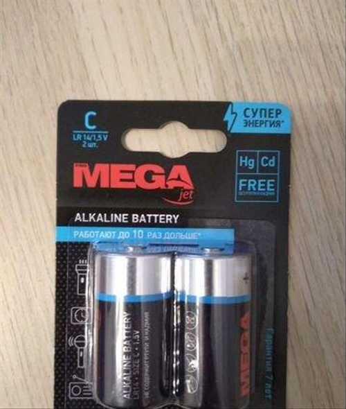 Батарейки LR 14 Mega