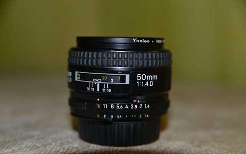 Nikon Nikkor 50mm f/1.4 D AF