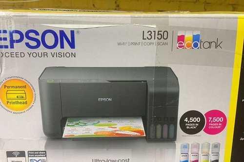 Как перезагрузить принтер epson l3150