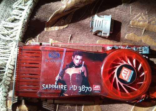 Видеокарта ATI sapphire HD 3870