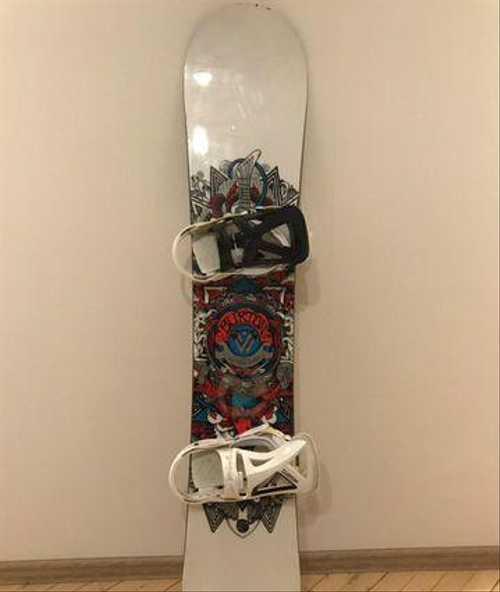 Сноуборд Burton TWC 154 + крепы Burton Custom