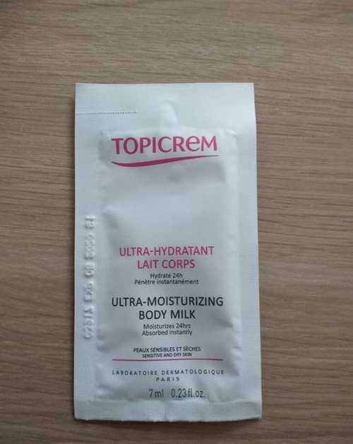 Topicrem молочко для тела