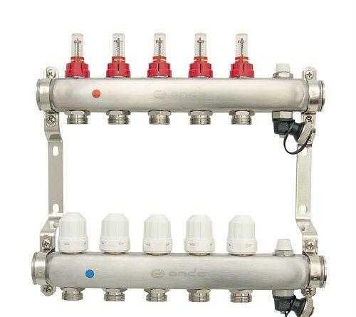 Коллектор из нержавеющей стали с расходомером