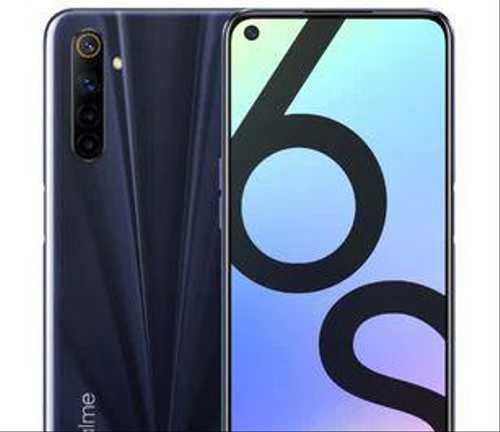 Смартфон Realme 6S 6/128GB Black RU