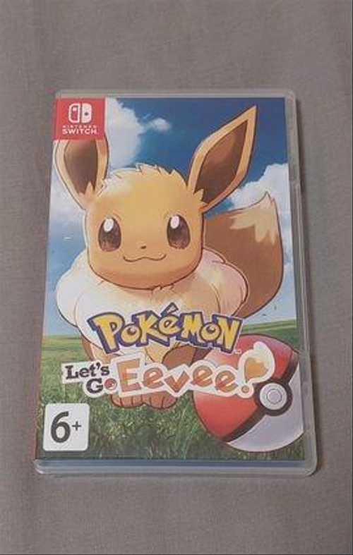Игра для Nintendo switch "Pokemon let's go Eevee"