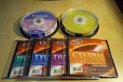 Новые пустые CD-диски