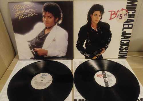 Michael Jackson-Bad 1987-Thriller 1982 LP оригинал