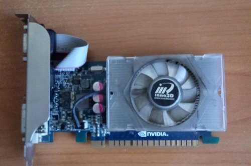 Видеокарта GF-GT 430 DVI+VGA+hdmi на карту DDR3 1G