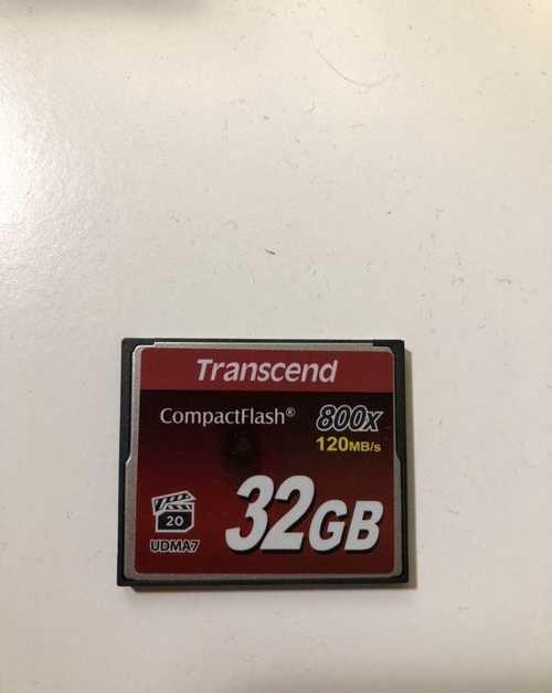 Карта памяти Transcend 32 gb