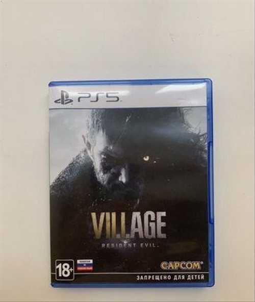Игра для приставки ps5 Resident evil Vilage