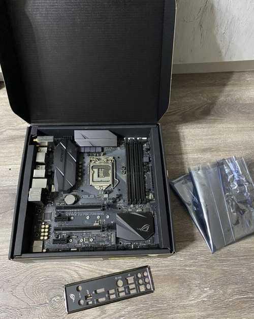 Материнская плата Asus strix z270g gaming