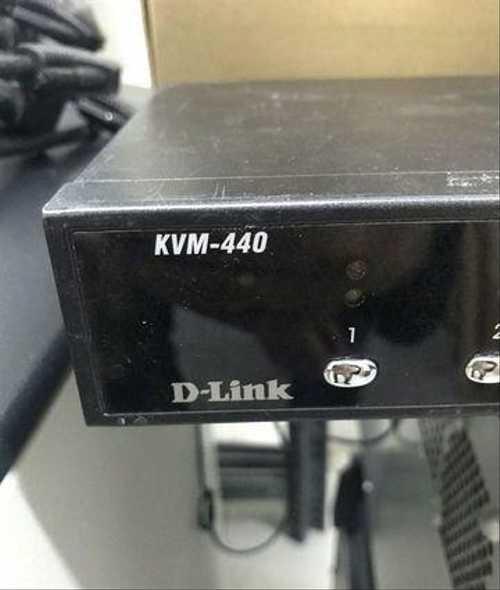 Переключатель kvm d link 440