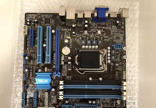 Материнская плата asus P8Q77-M