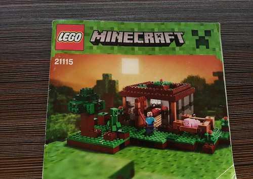 Lego Minecraft 21115 Первая ночь