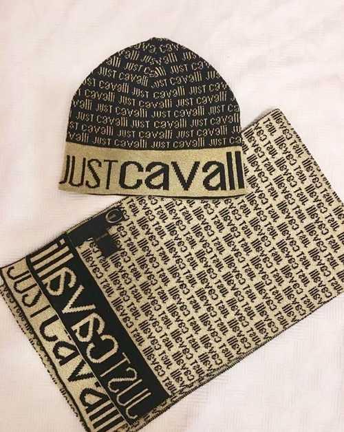 Комплект шапка шарф Just Cavalli