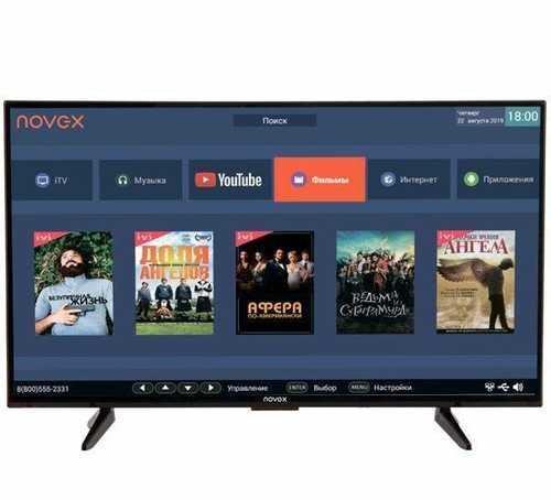 Новый Телевизор Novex NVX-39H211MS (Доставка)