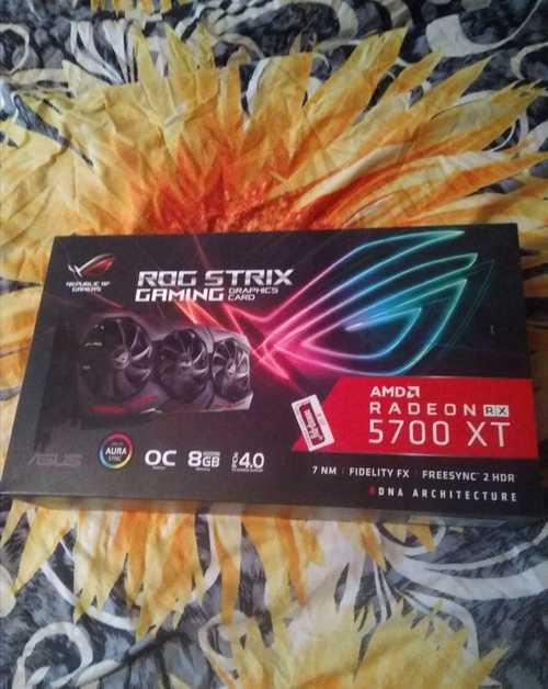 Видеокарта 8 Гб Asus AMD Radeon RX 5700 XT ROG Str