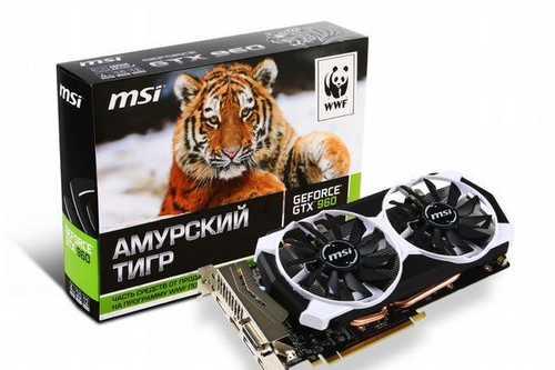 Видеокарта MSI GTX 960 4GD5T OC WWF
