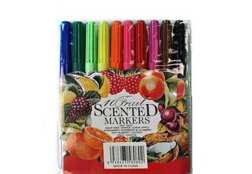 Фломастеры Scented Markers 10 цветов