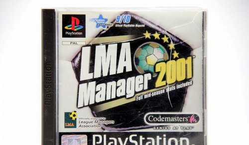 LMA Manager 2001 для PS1