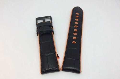 Ремень для часов Stailer Max Sport Black Orange 22