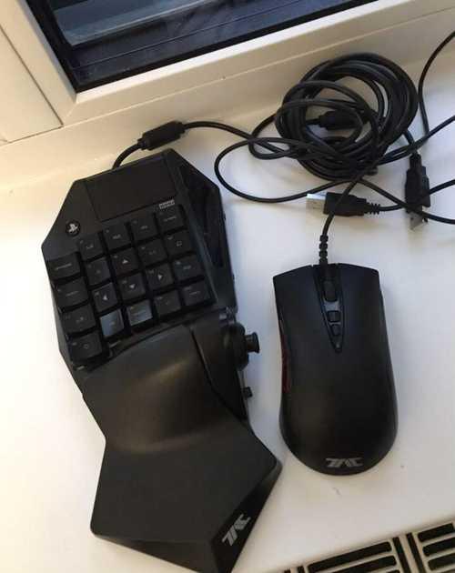 Клавиатура и мышка для PS4 hori T.A.C. PRO type M2