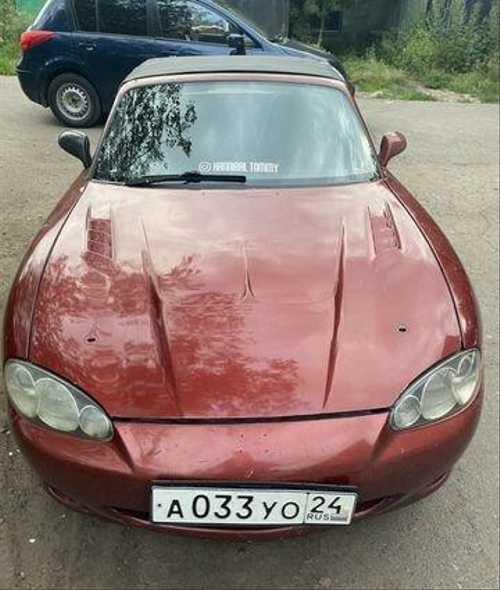 Капот пластиковый Mazda Mx-5 NB6C