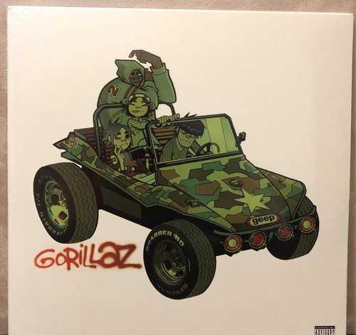 Gorillaz новая виниловая пластинка 2LP