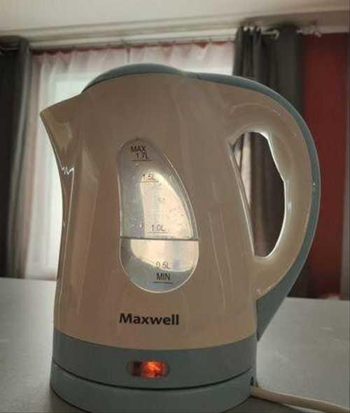 Чайник 1,7л. Maxwell MW-1014B электрический